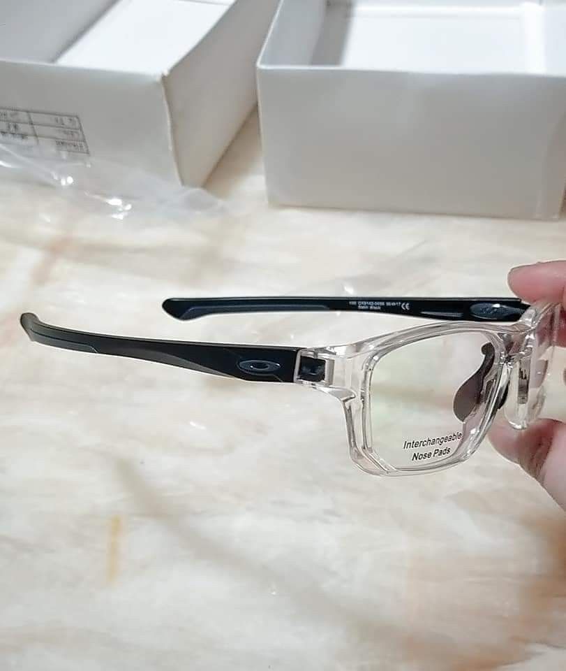 Oakley Crosslink FITA - Transparent Black - Rx Frame, Men's Fashion ...