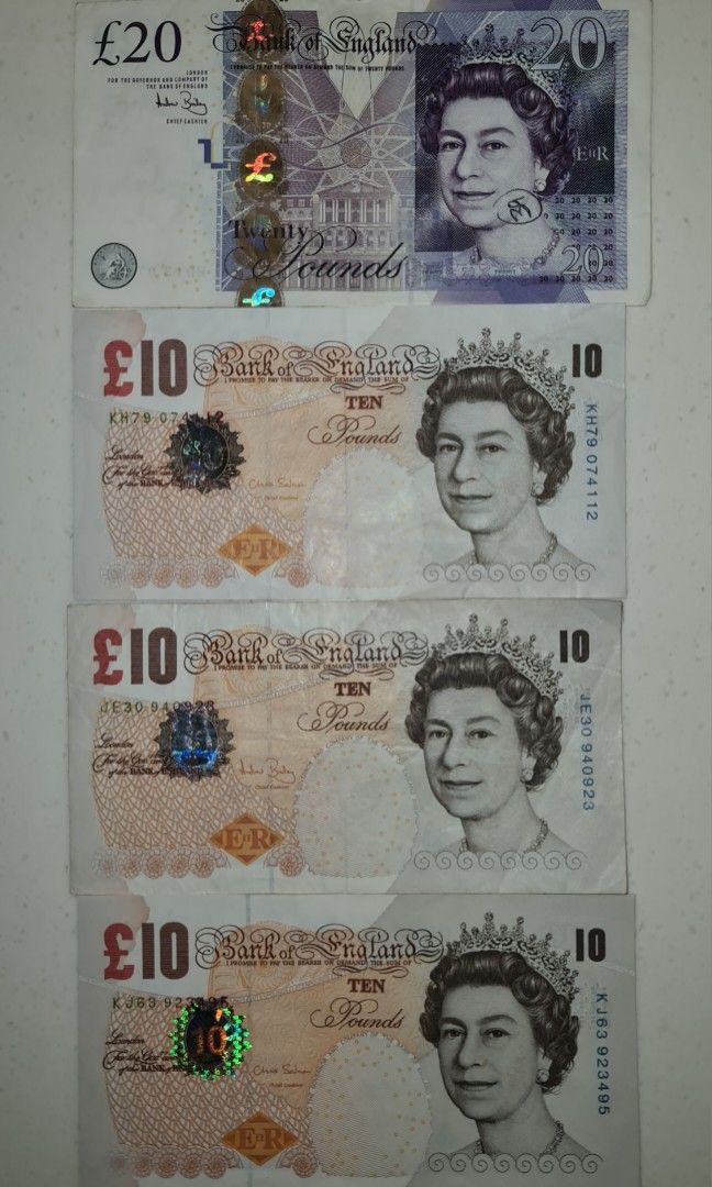 Old Pound Notes, Hobbies & Toys, Memorabilia & Collectibles, Currency ...