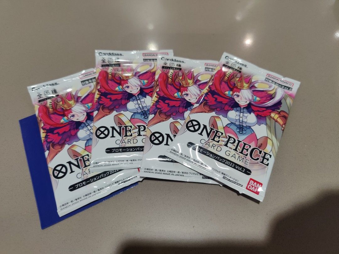 one piece tcg uta promo pack vol 2, Hobbies & Toys, Toys & Games on Carousell