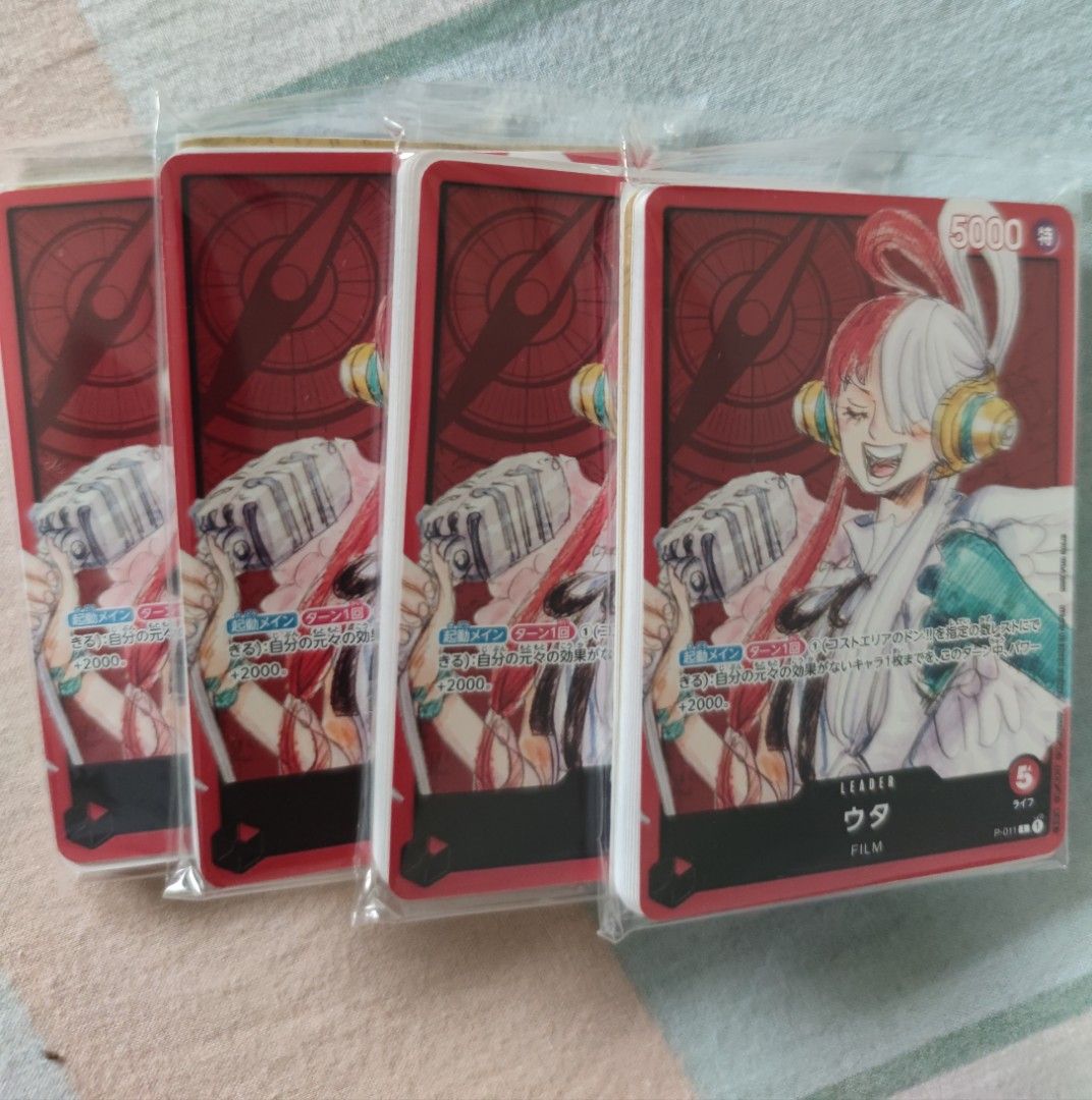 One Piece TCG Uta promo packs, Hobbies & Toys, Toys & Games on Carousell