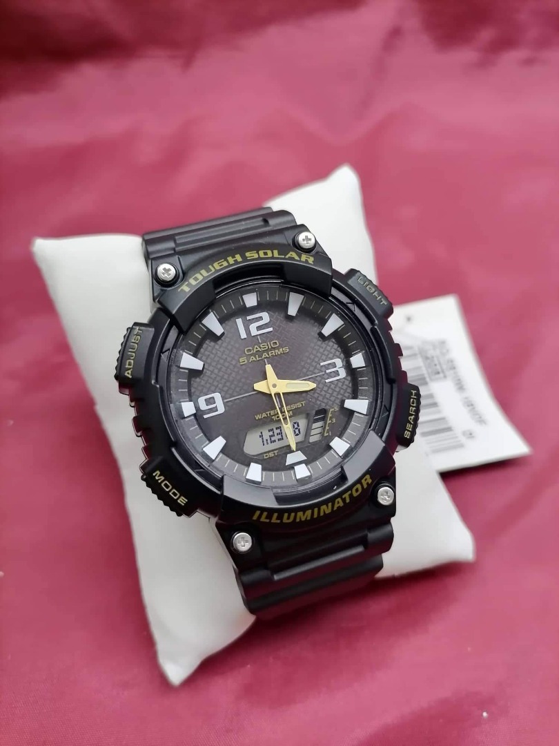 ORIG CASIO TOUGH SOLAR WATCH AQ-S810W-3AV, Men's Fashion, Watches ...