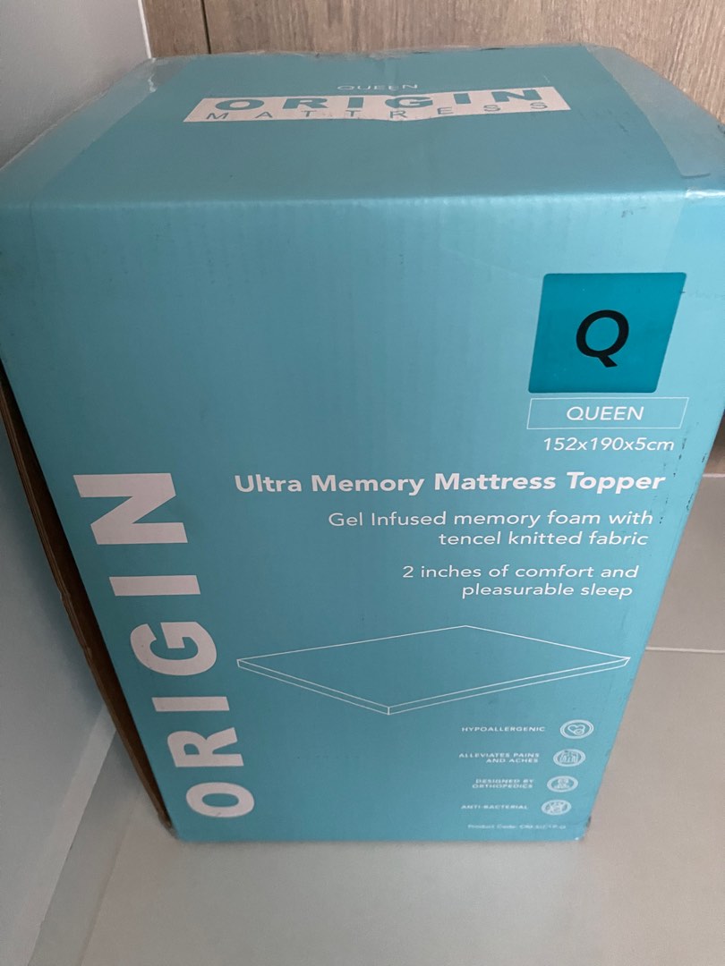 Origin mattress topper, Furniture & Home Living, Bedding & Towels on ...