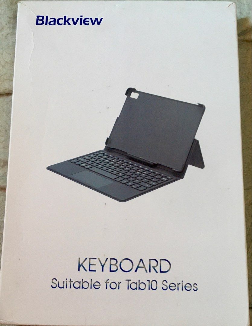 Original Blackview Pogo pin Folio Keyboard with Touchpad for Blackview ...