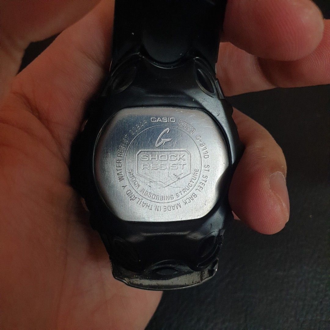 Original Rare Casio G-Shock G-3110, Women's Fashion, Watches ...