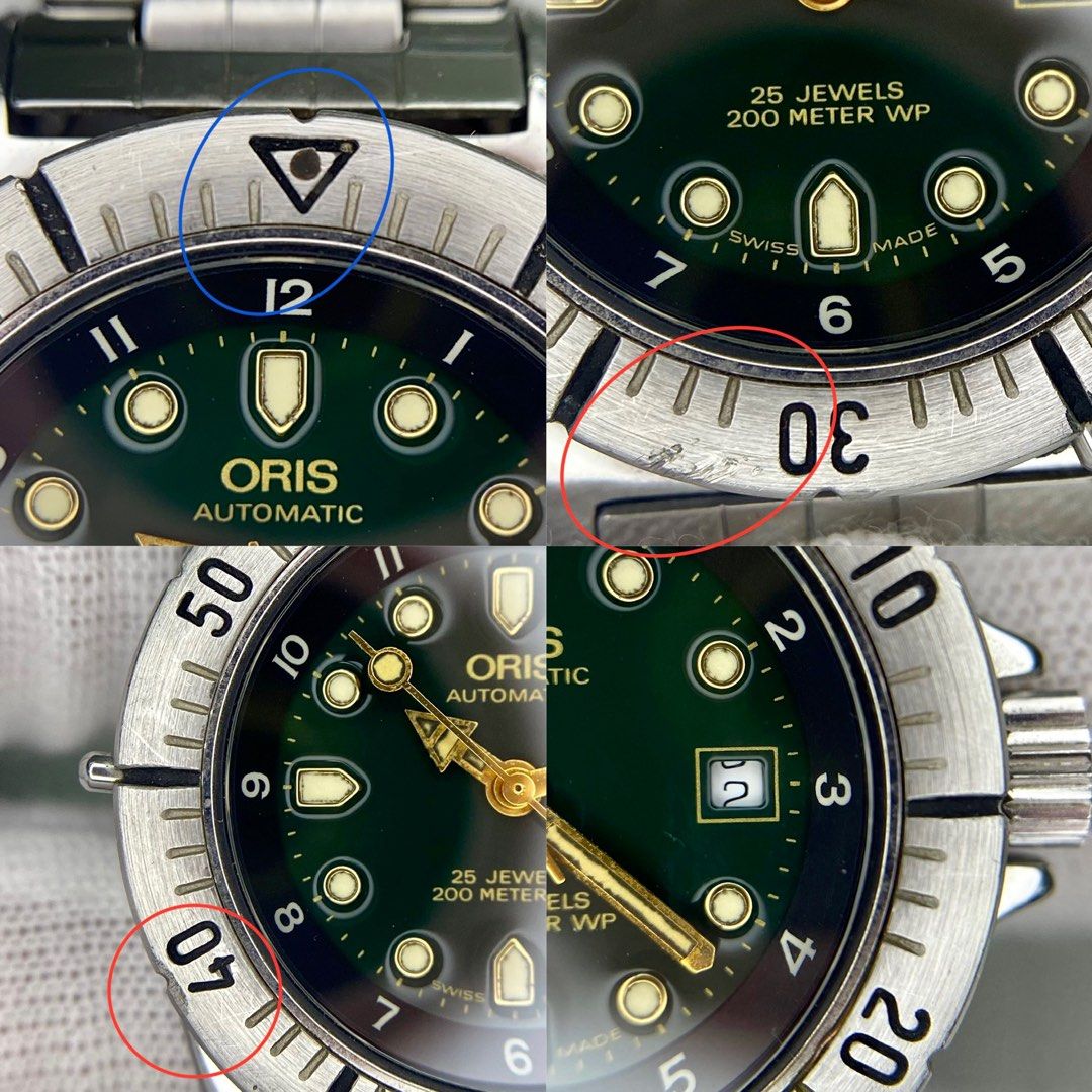 ORIS 7426 DIVER ROUND 25 STONE AUTOMATIC LADIES WATCH 227036796 > on ...