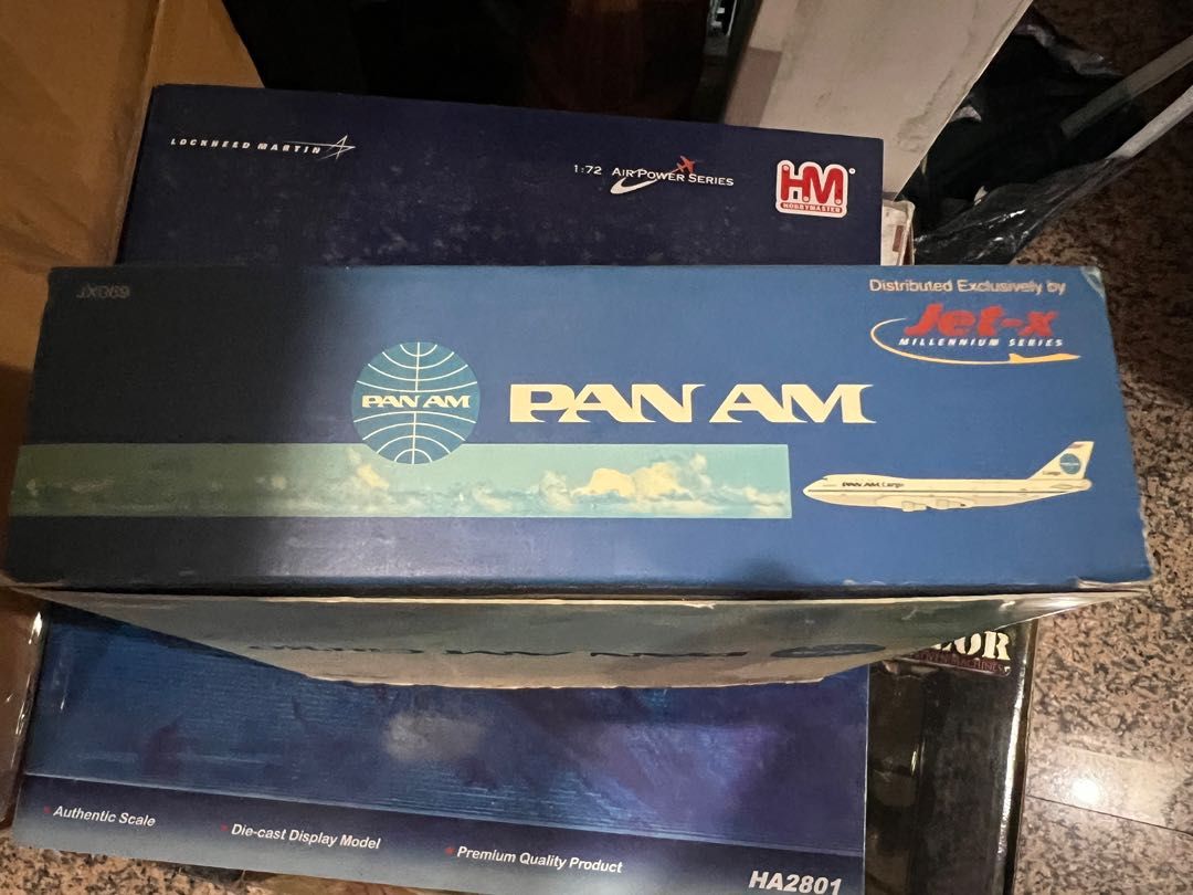 PAN AM CARGO 1/400 Boeing 747, Hobbies & Toys, Toys & Games on Carousell