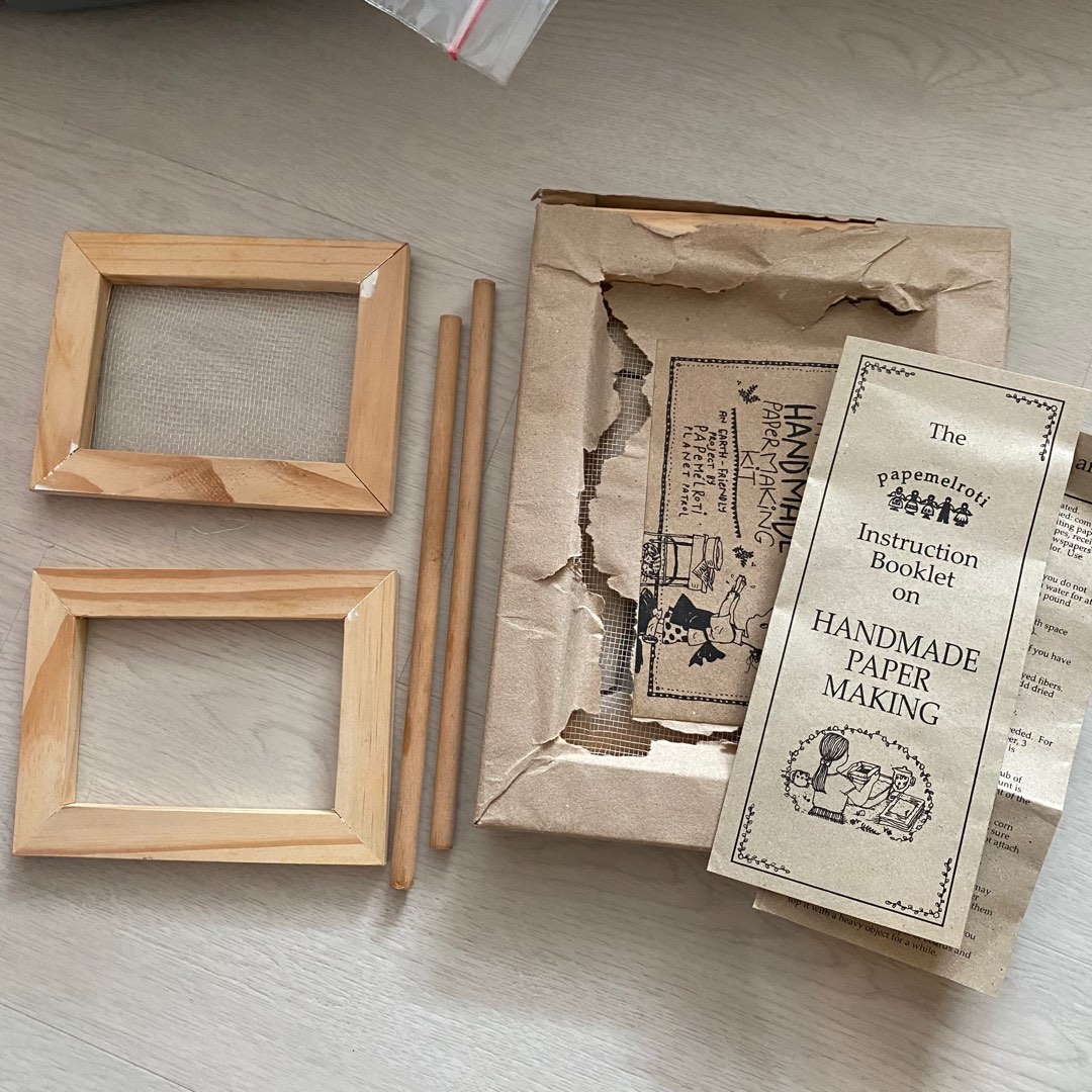 Paper making set, Hobbies & Toys, Stationery & Craft, Handmade Craft on ...