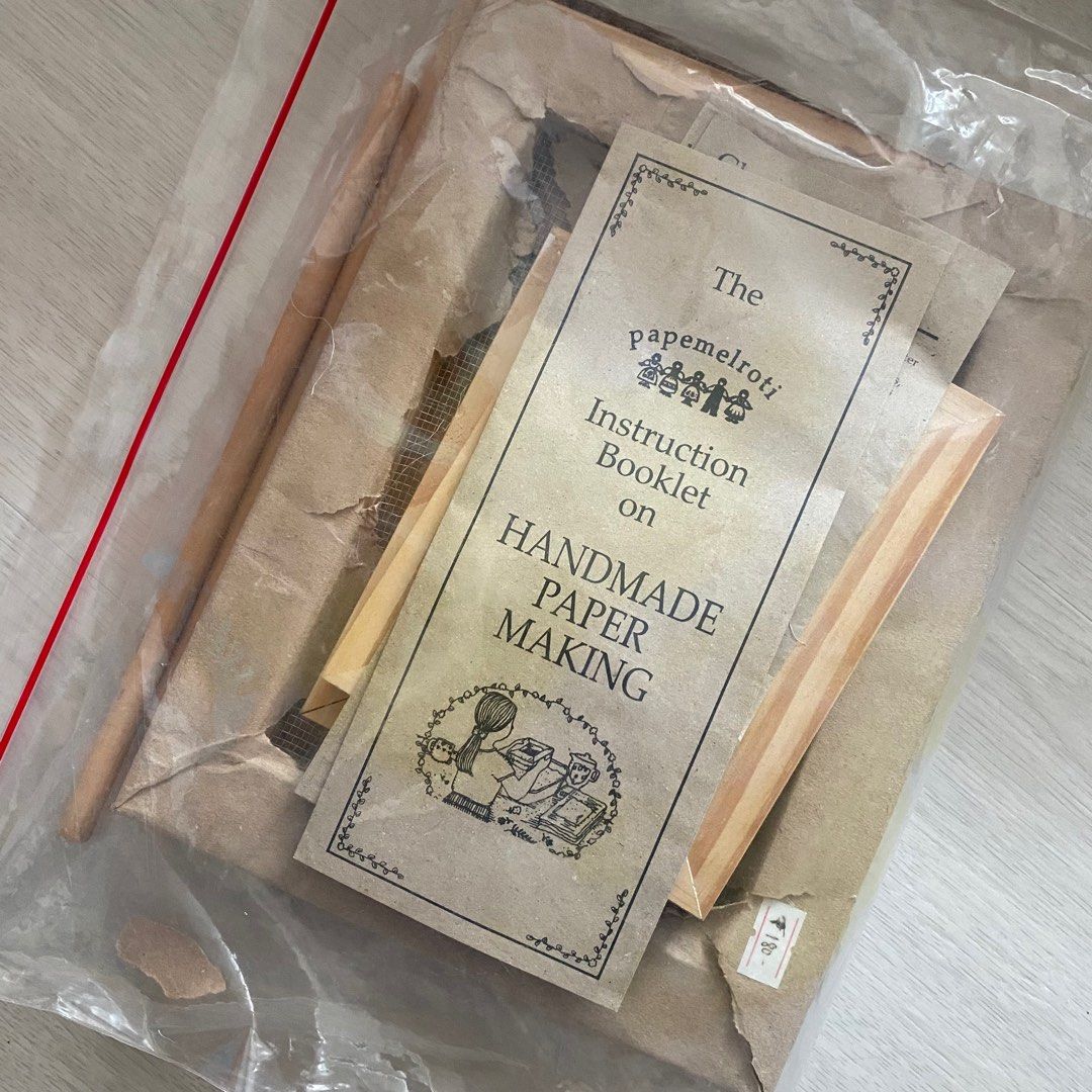 Paper making set, Hobbies & Toys, Stationery & Craft, Handmade Craft on ...