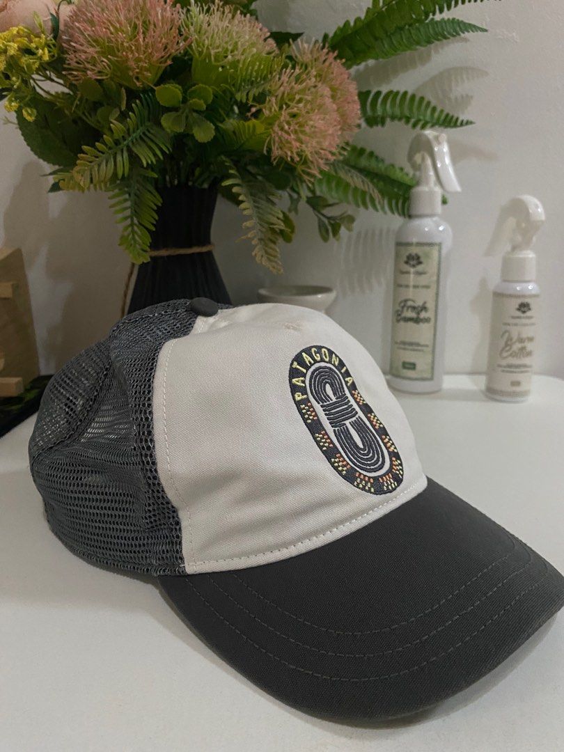 Patagonia Rope Logo Paper Peaks Badge Layback Trucker Hat Snapback Cap ...
