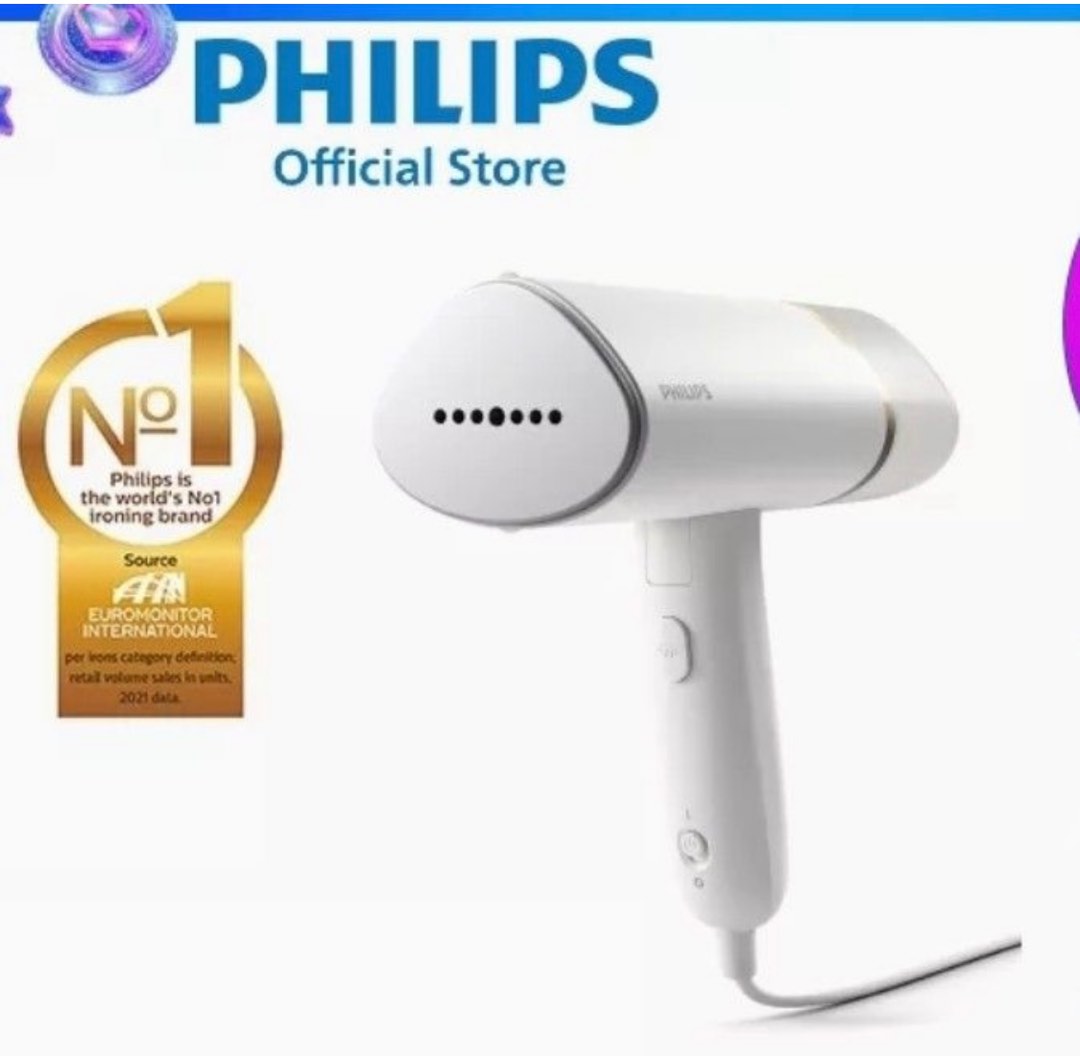 Philips compact iron and steamer- travel friendly, TV & Home Appliances ...