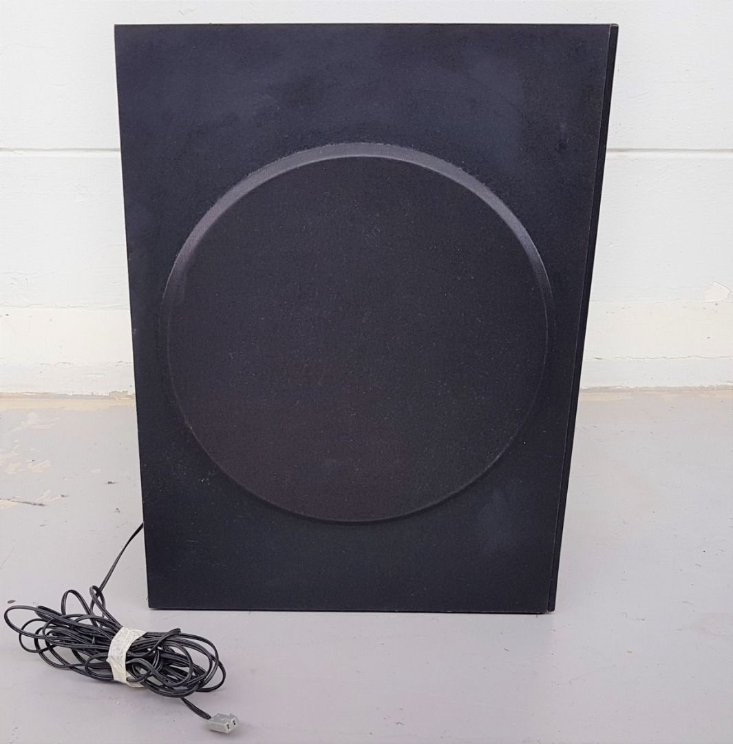 Philips Subwoofer, Model HTB7150 Passive Subwoofer, 120 Watts, Bass ...