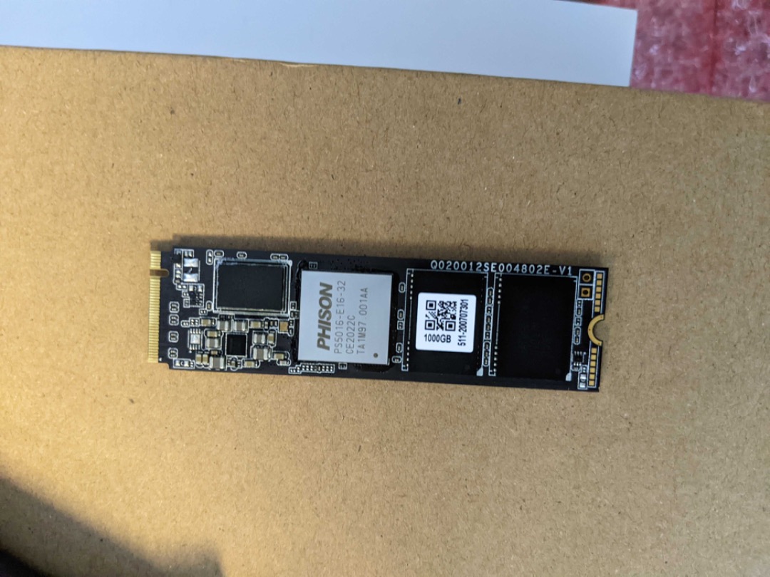 Phison 1TB NVMe SSD, Computers & Tech, Parts & Accessories, Hard Disks ...