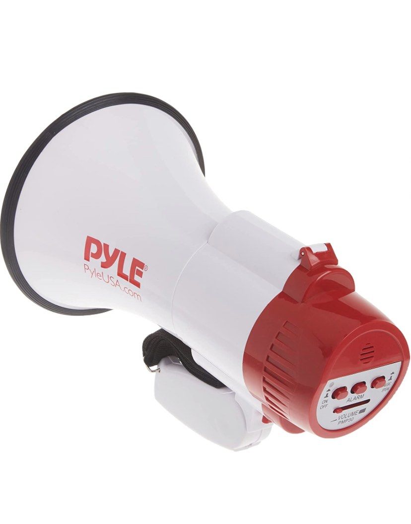 PMP30 Pyle Pro Professional Megaphone/Bullhorn with Siren, Audio, Other Audio Equipment on Carousell