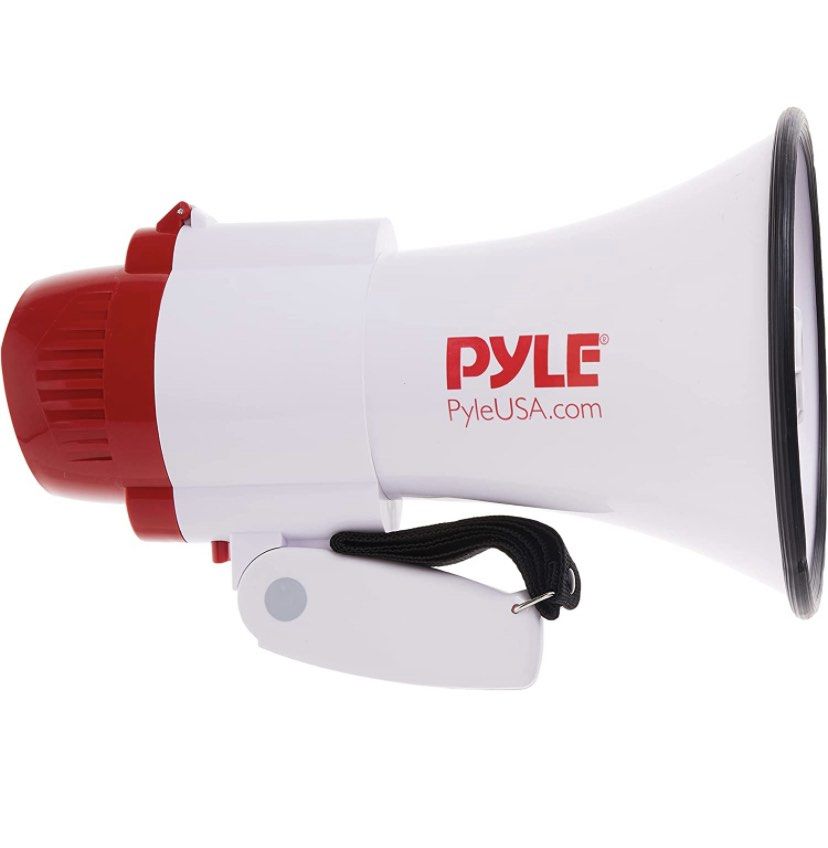 PMP30 Pyle Pro Professional Megaphone/Bullhorn with Siren, Audio, Other Audio Equipment on Carousell