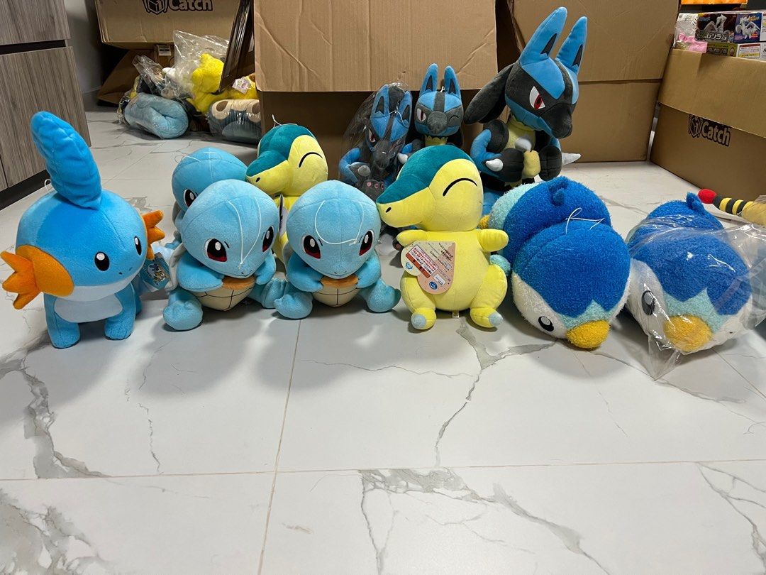 Pokemon Assorted Plush and cushion banpresto bandai rare limited ...