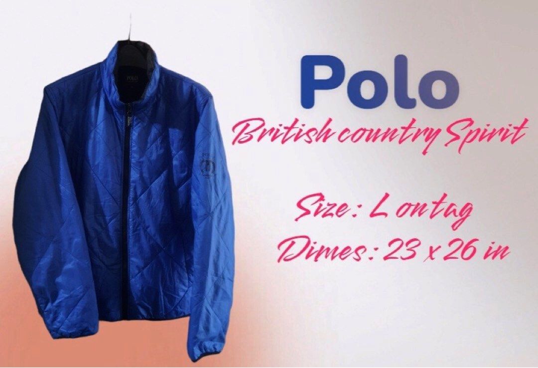 Polo British Country Spirit full zip Thermotron Jacket, Men's Fashion ...