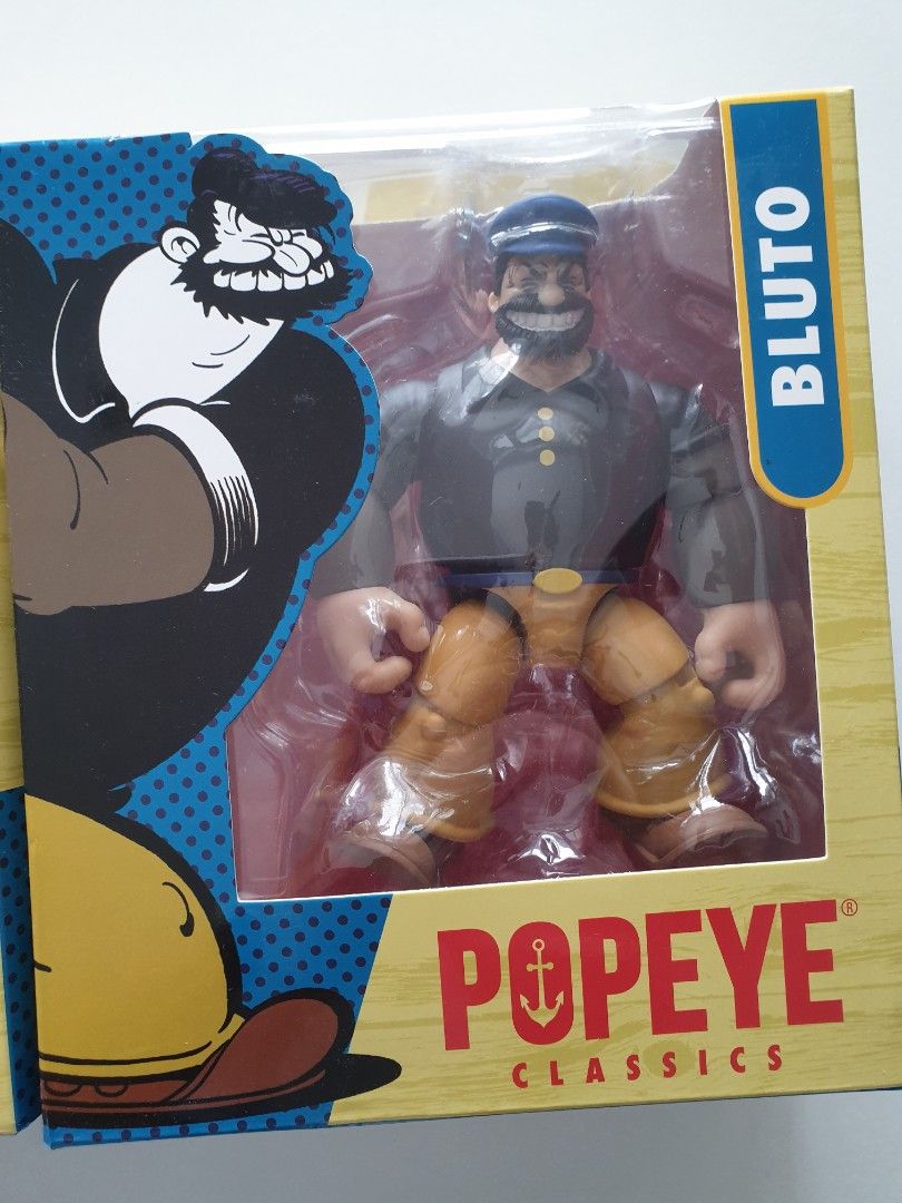 Popeye Bluto Brutus figures boss fight studio 6 inch, Hobbies & Toys ...