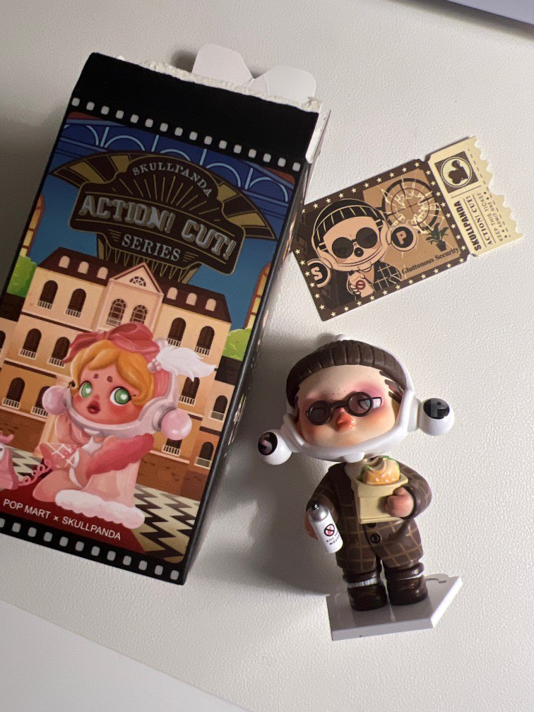 Popmart Skull Panda SP Action Cut Series, Hobbies & Toys, Toys & Games ...