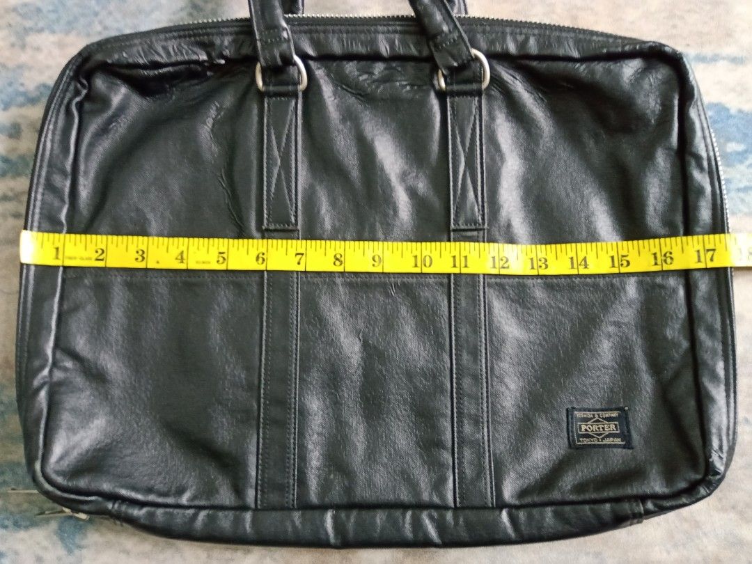 PORTER TOKYO JAPAN YOSHIDA & COMPANY DOCUMENTS FILES LAPTOP BAG VINTAGE ...