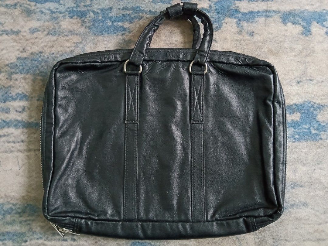 PORTER TOKYO JAPAN YOSHIDA & COMPANY DOCUMENTS FILES LAPTOP BAG VINTAGE ...