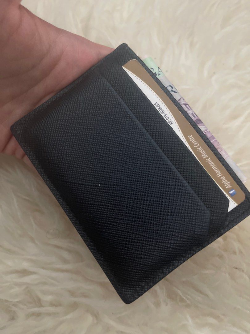 Prada card holder (Authentic), Women's Fashion, Bags & Wallets, Wallets ...