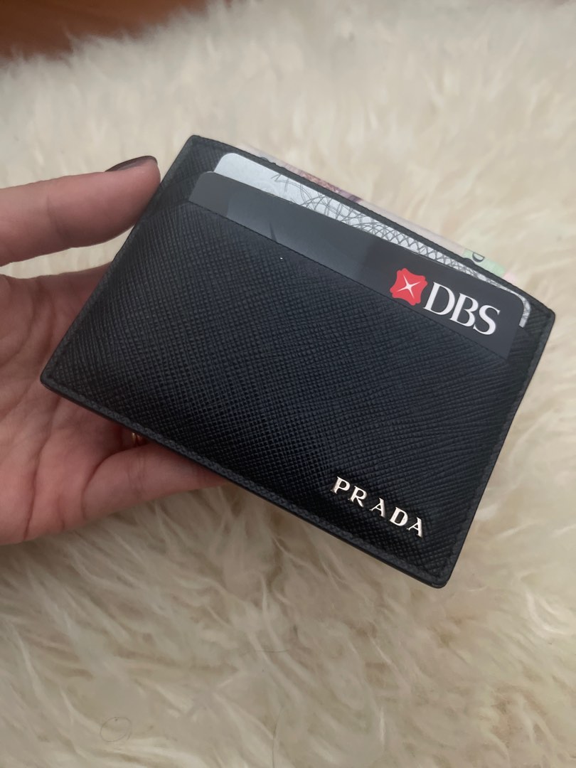 Prada card holder (Authentic), Women's Fashion, Bags & Wallets, Wallets ...