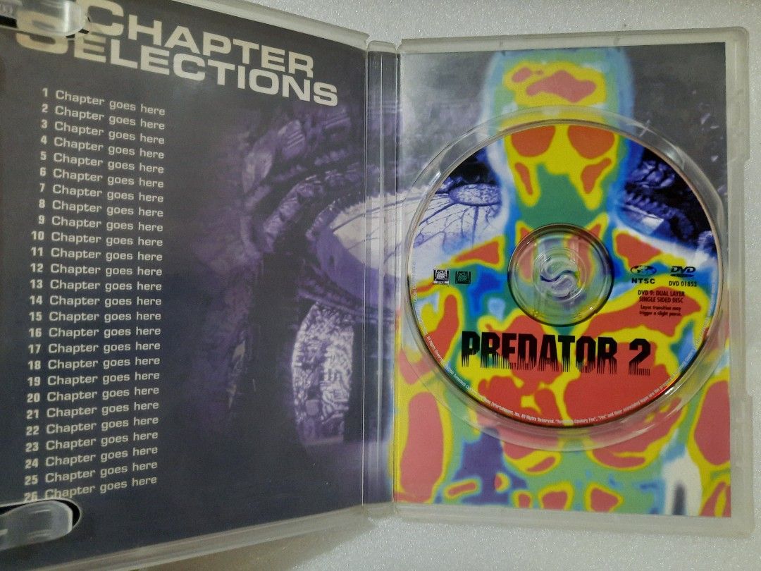PREDATOR 1 & 2 [DVD Bundle], Hobbies & Toys, Music & Media, CDs & DVDs ...