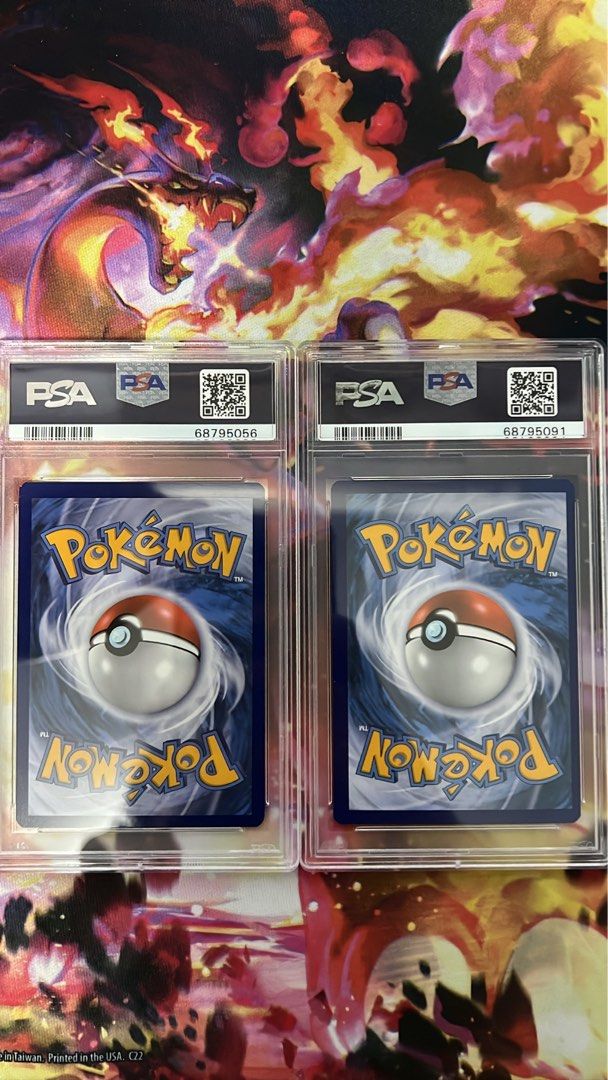 PSA 8 Charizard UPC Promo cards, Hobbies & Toys, Toys & Games on Carousell