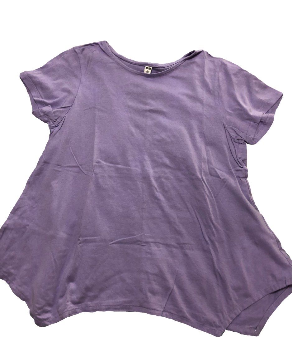 Purple shirt, Women's Fashion, Tops, Shirts on Carousell