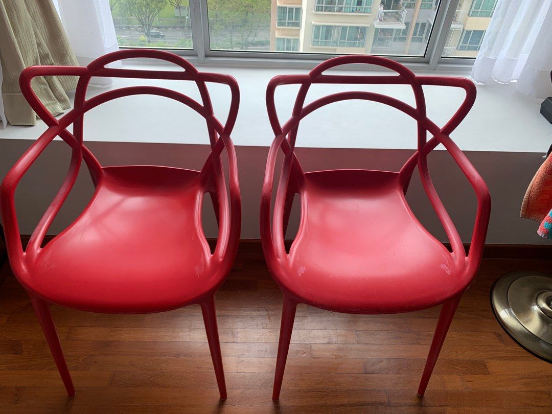 PVC Chairs, Furniture & Home Living, Outdoor Furniture on Carousell