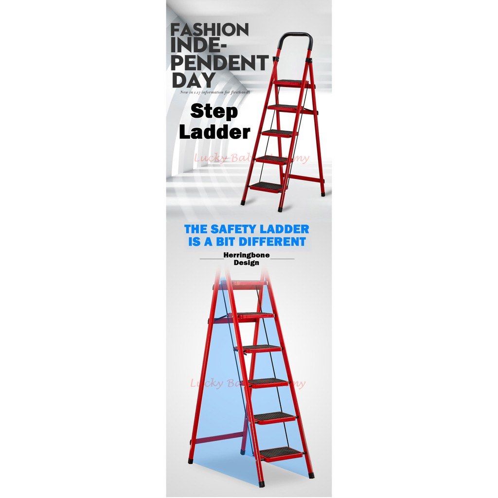 Quality Step Ladder 3/4/5/6 step, Furniture & Home Living, Home ...