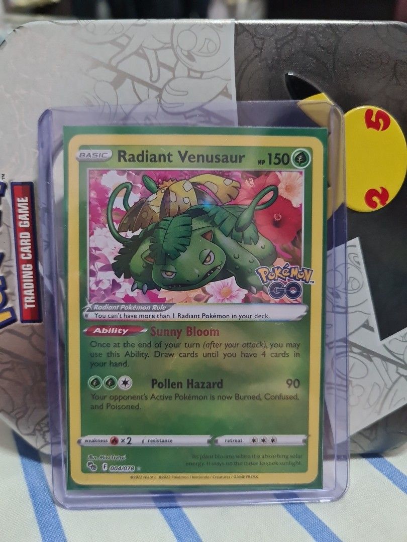 Radiant Venusaur, Hobbies & Toys, Toys & Games on Carousell