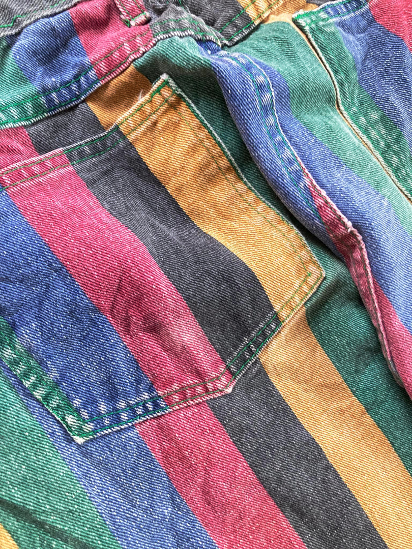 RARE Vintage Colorblock denim pants now available, Men's Fashion ...