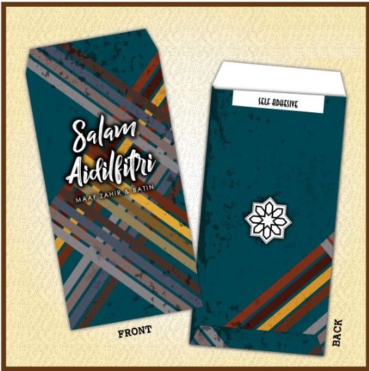 Raya Money Envelope Sampul Duit Raya, Hobbies & Toys, Stationery ...