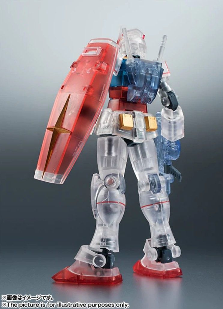Robot Spirits RX-78-2 Gundam Ver. ANIME (Clear Color), Hobbies & Toys ...