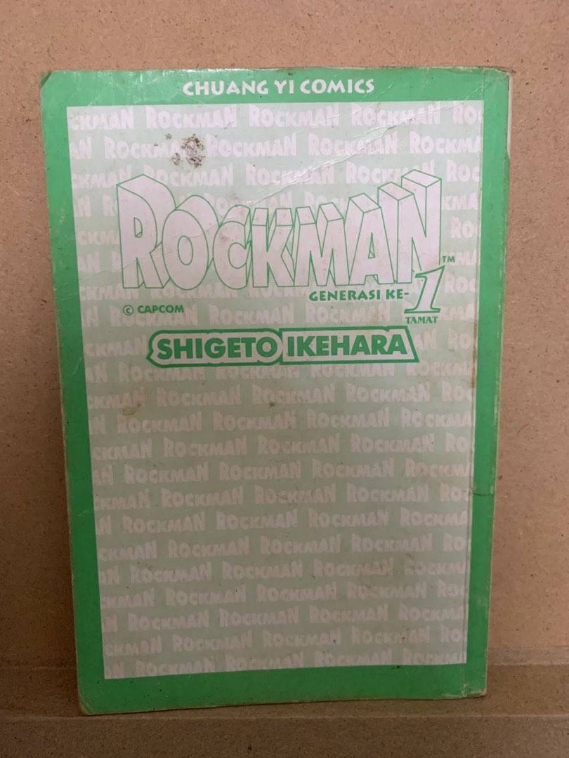 Rockman Comic, Hobbies & Toys, Books & Magazines, Comics & Manga on ...