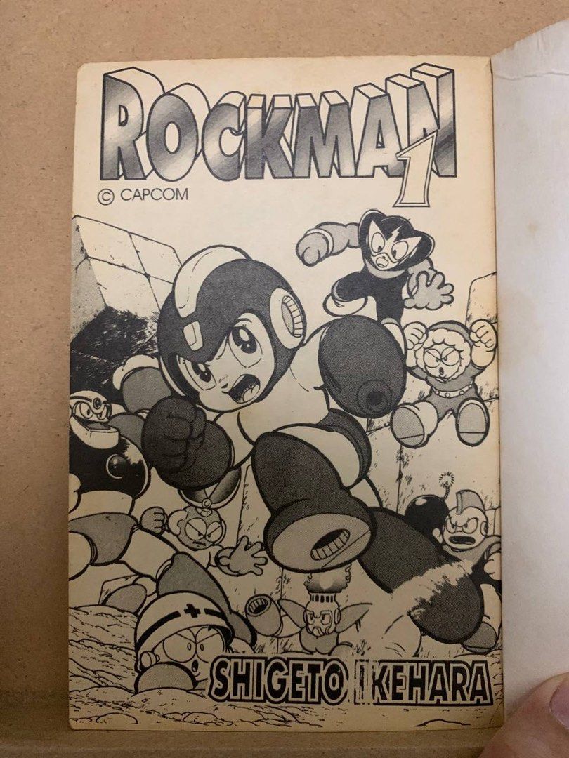 Rockman Comic, Hobbies & Toys, Books & Magazines, Comics & Manga on ...
