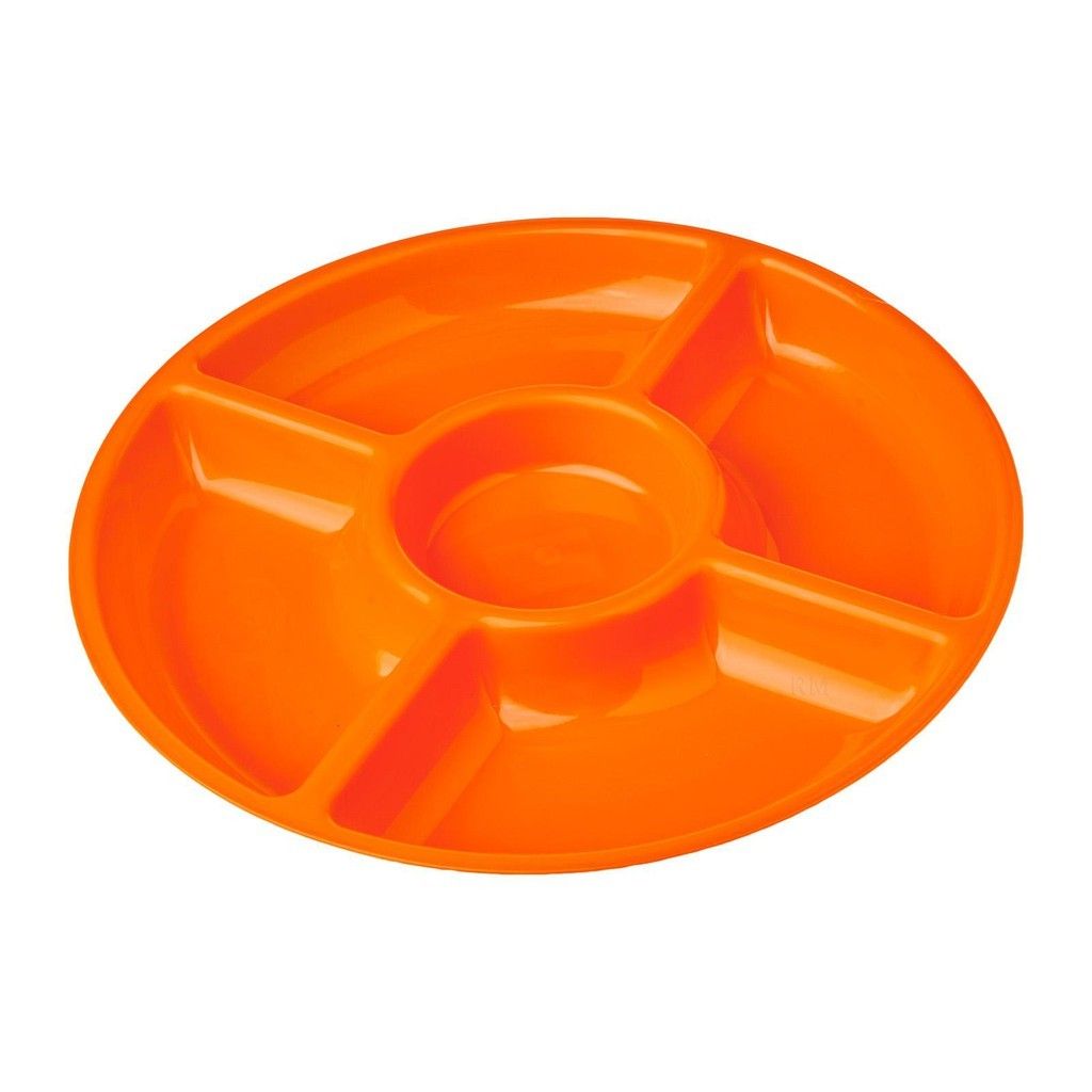 Round compartment tray colourful Chinese lunar new year snack tray ...