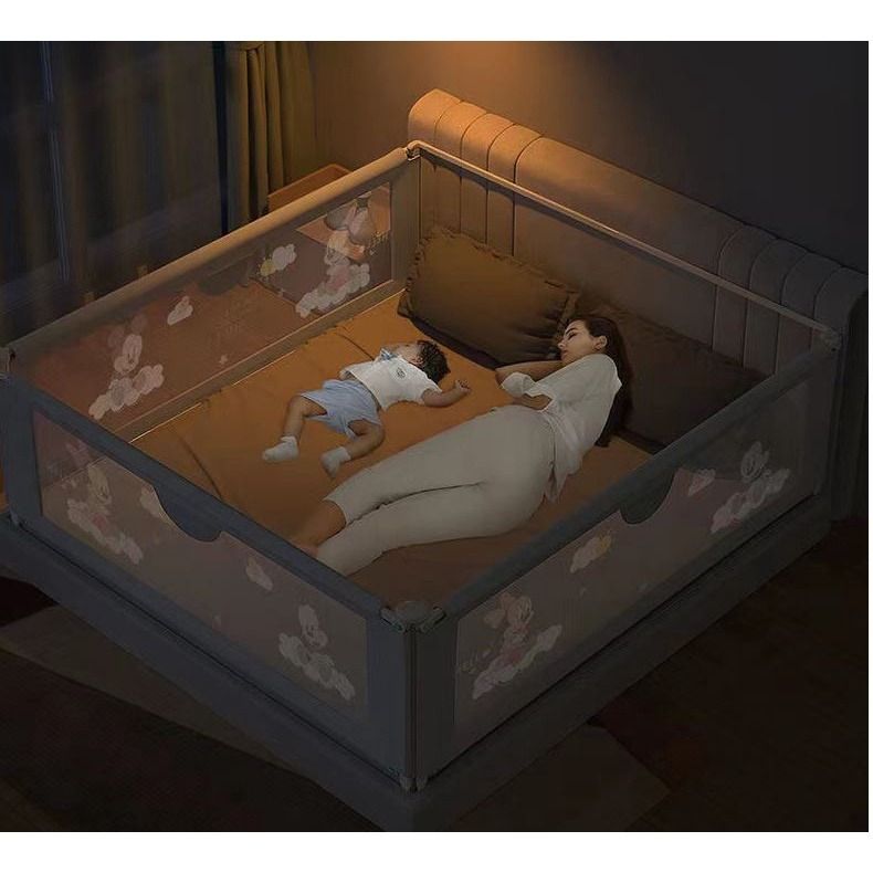 Safe Fencing Safety Fence Cot Protector Child Kids Bumper Toddler ...