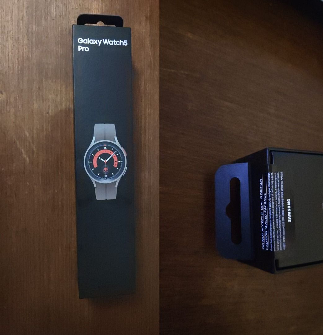 Samsung Galaxy Watch 5 Pro Bluetooth SM-R920 (Grey/Titanium), Mobile ...