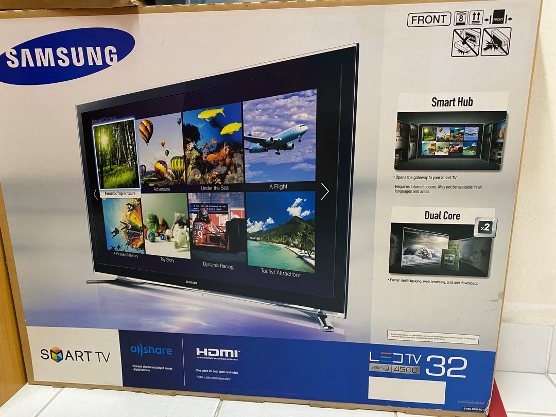 SAMSUNG Smart LED TV 32 series 4, TV & Home Appliances, TV ...