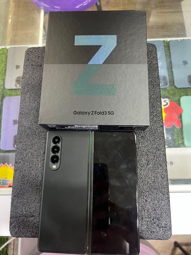 Samsung Z Fold 3 256gb - Green, Mobile Phones & Gadgets, Mobile Phones ...