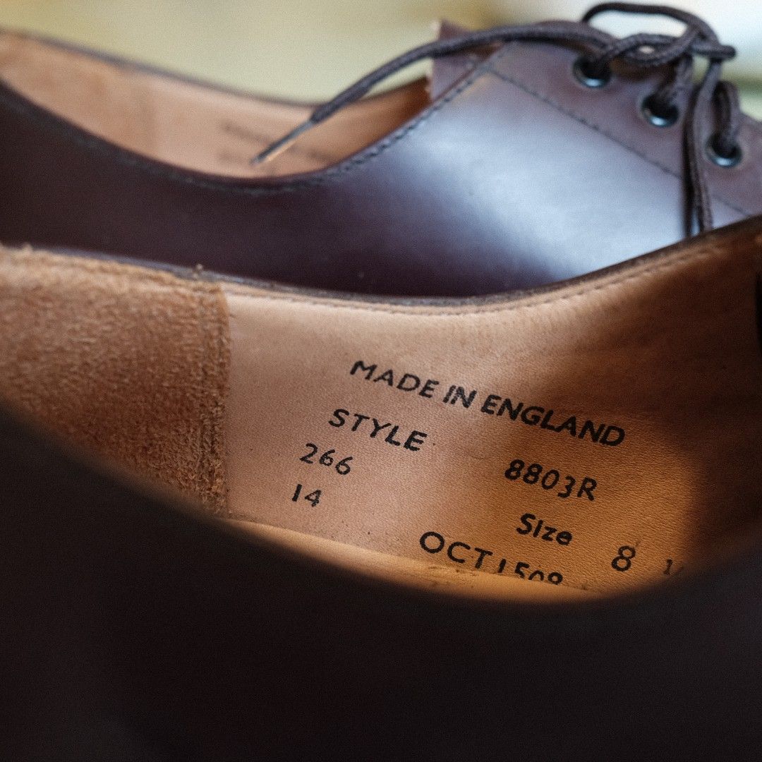 Sanders Military Derby Shoes 41.5 - 8 5, Men's Fashion, Footwear, Dress ...