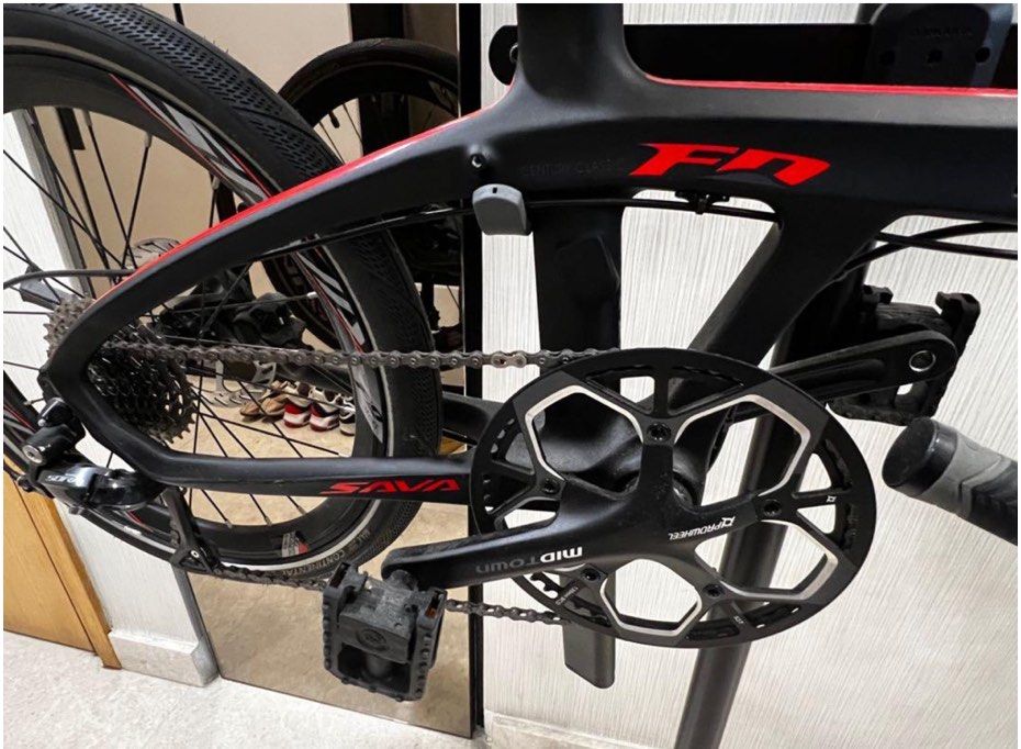 Sava Z1 carbon fiber foldable bicycle, Sports Equipment, Bicycles ...