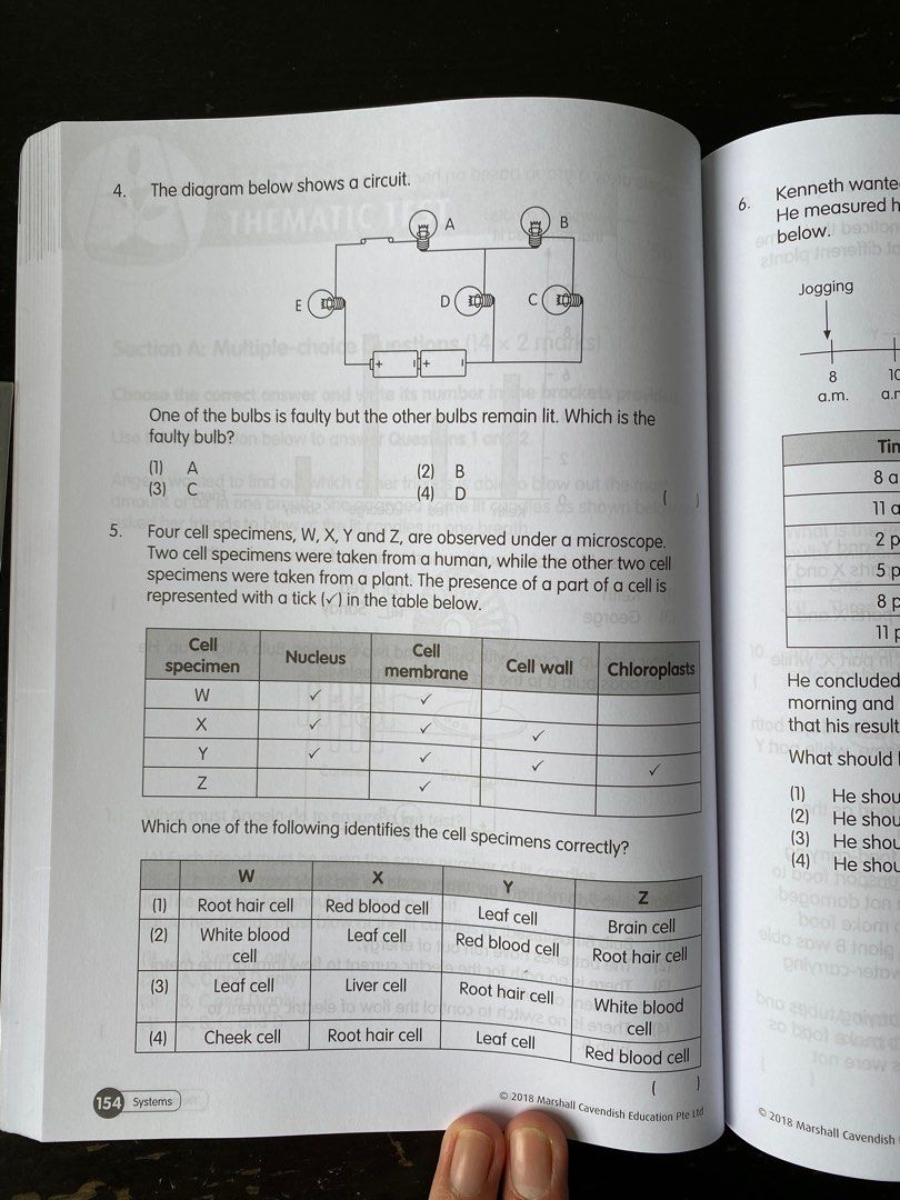 Science Practice Book Upper Primary 5 and 6 Marshall Cavendish, Hobbies ...