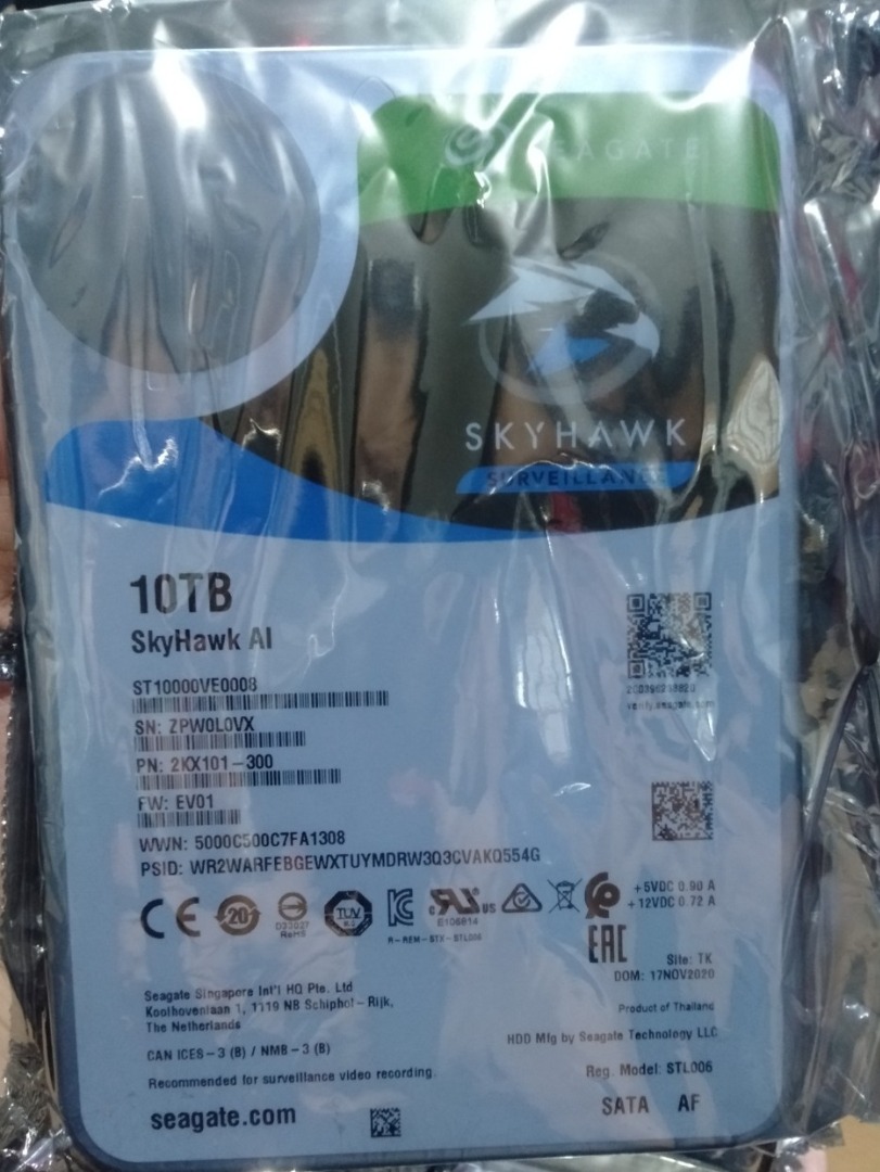 Seagate Skyhawk AI 10TB Video Internal Hard Drive HDD, Computers & Tech ... Seagate Skyhawk AI 10TB Video Internal Hard Drive HDD, Computers & Tech ...