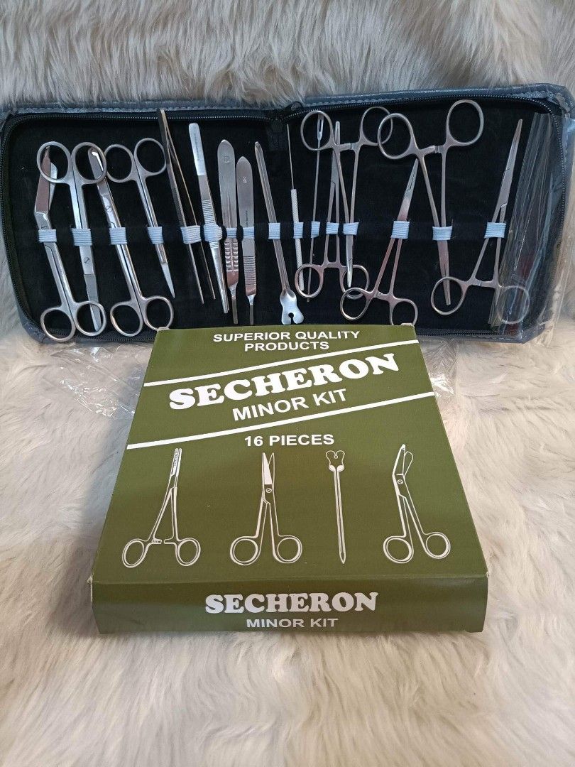 Secheron Minor Kit 16 Pieces, Health & Nutrition, Medical Supplies ...