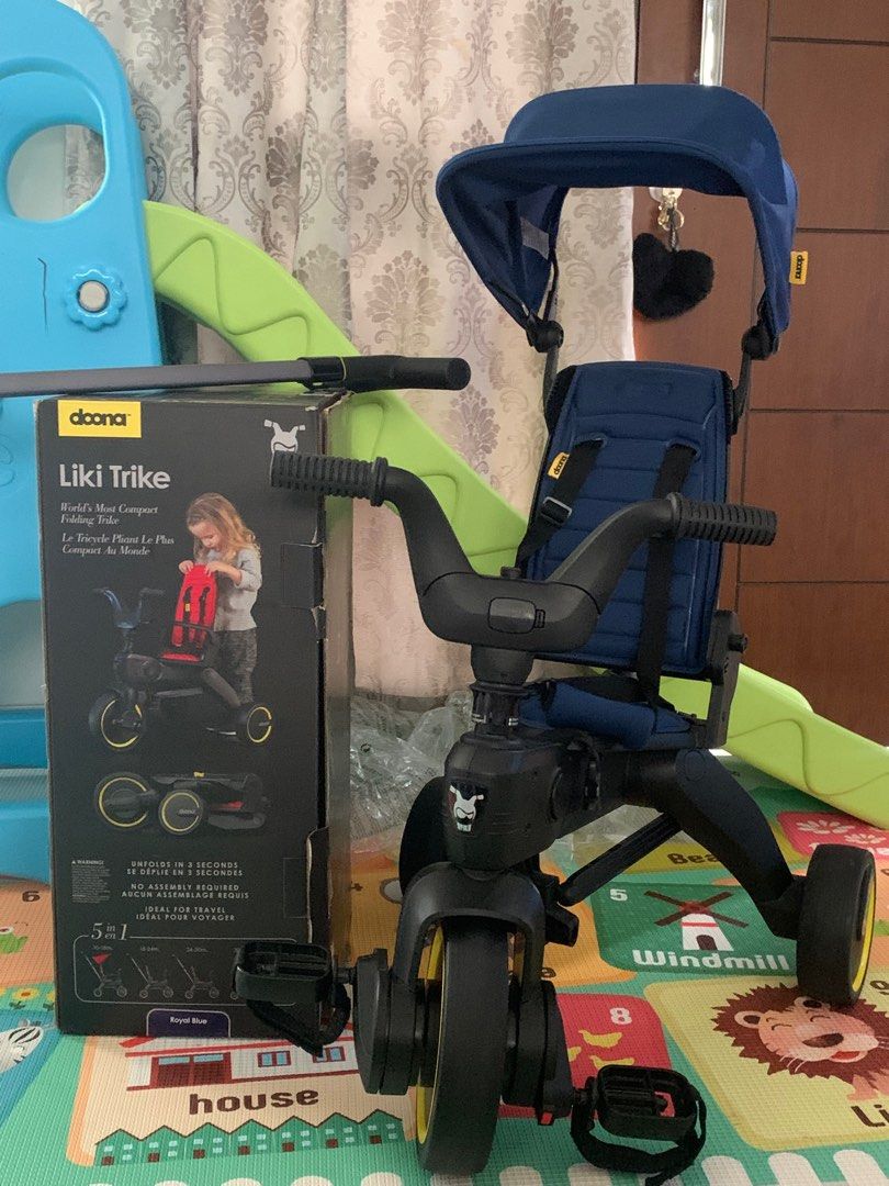 Sepeda Doona second new royal blue, Bayi & Anak, Kereta, Kursi Goyang ...