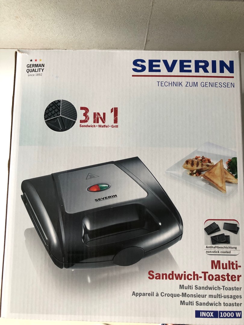 Severin Sandwich Toaster, TV & Home Appliances, Kitchen Appliances ...
