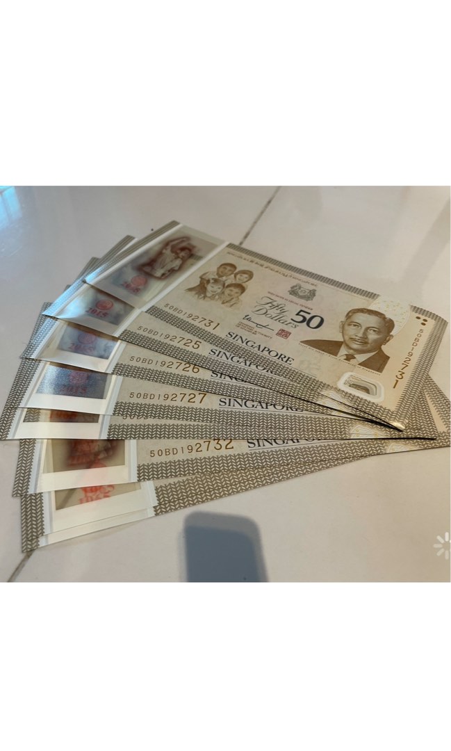 SG50 commemorative series $50 note, Hobbies & Toys, Memorabilia ...